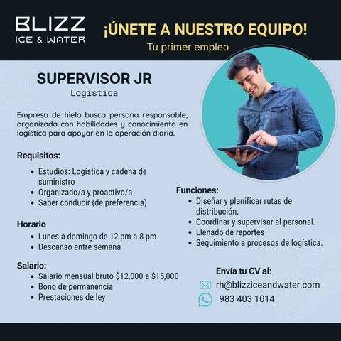 Supervisor Jr. | Universidad del Caribe